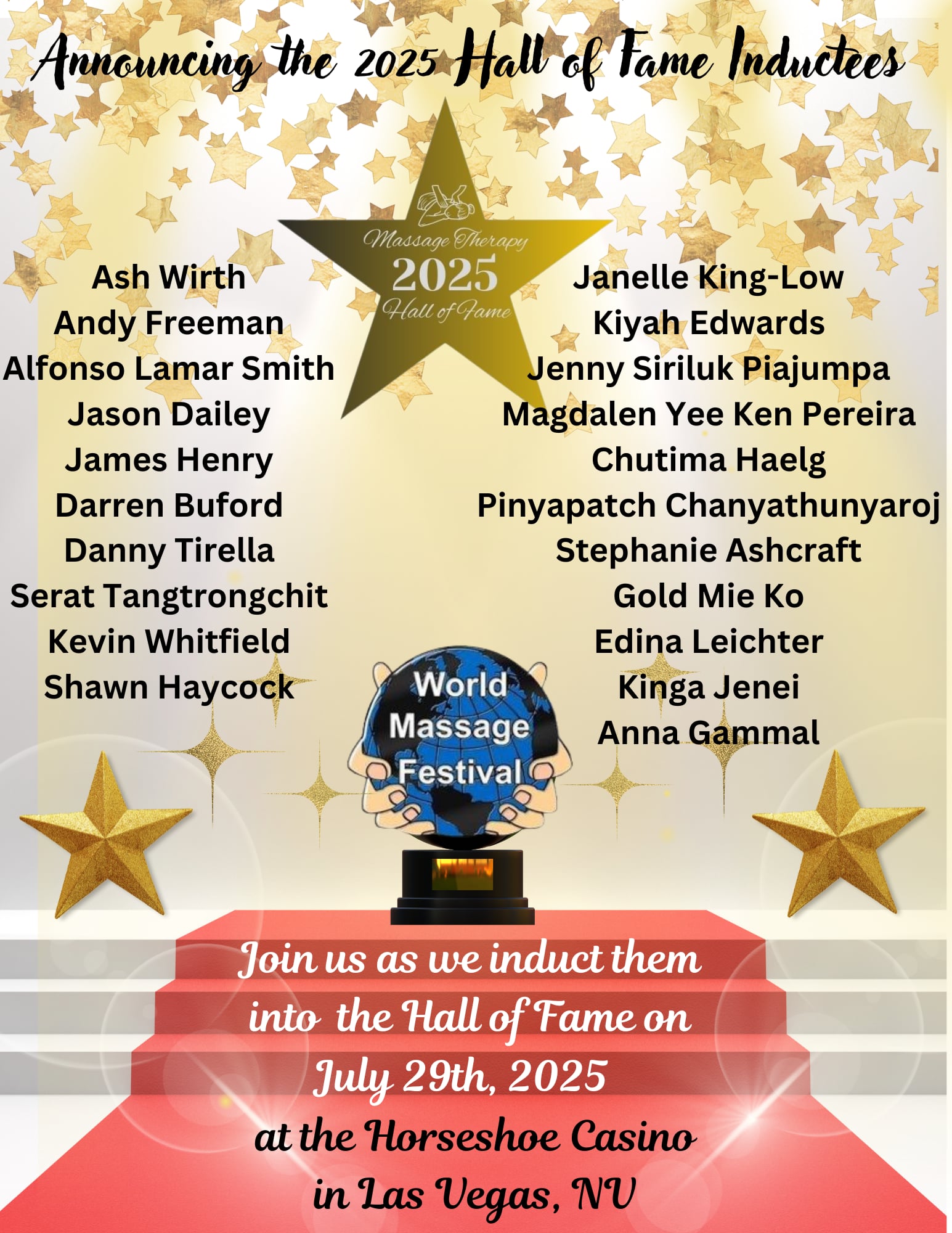 Current Hall of Fame Inductees – World Massage Festival